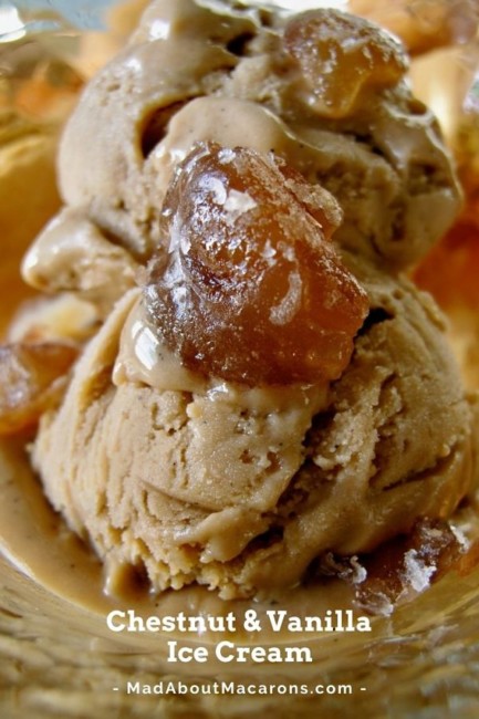 Chestnut Vanilla Ice Cream
