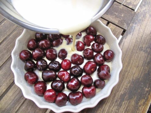 Easy Cherry Clafoutis (Traditional French Recipe)