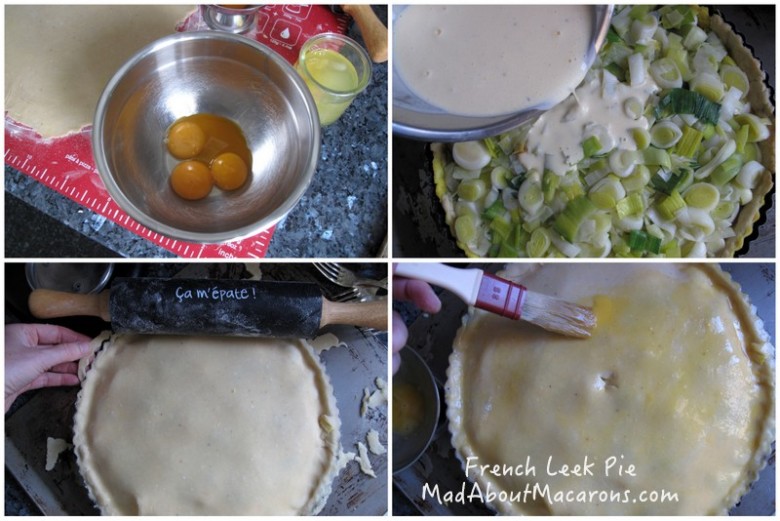 French Leek Pie (Flamiche)