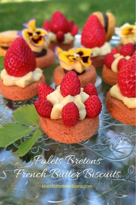 Palets Bretons (French butter cookies)