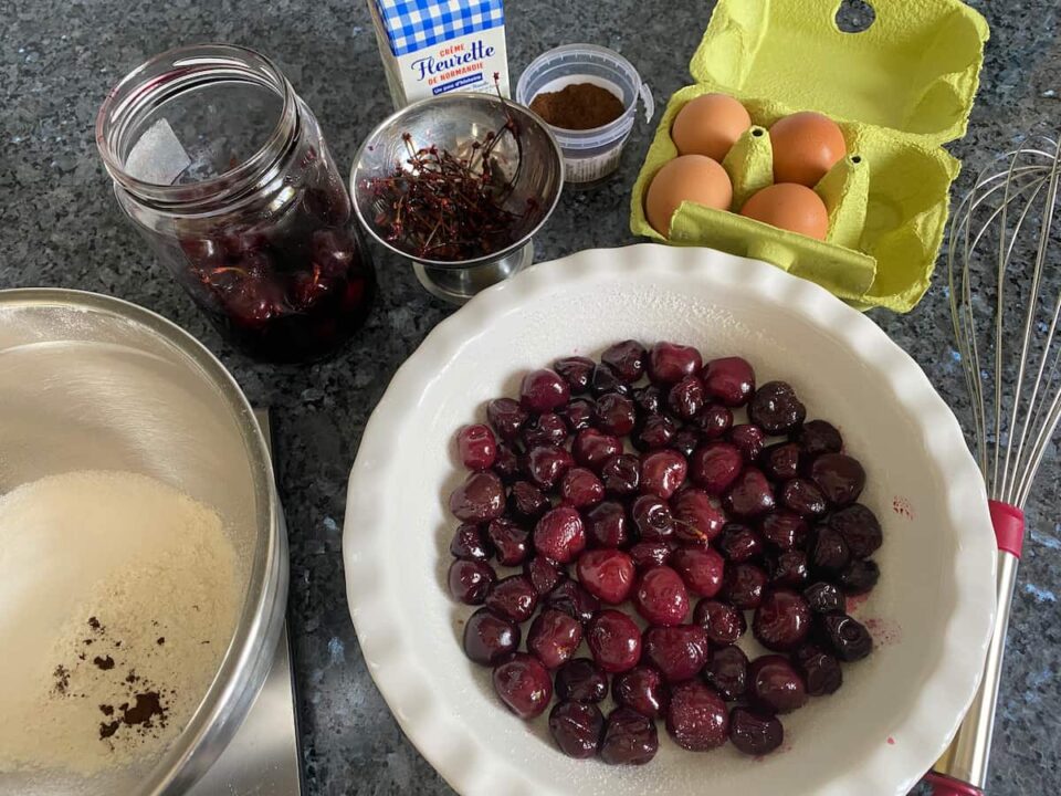 Cherry Clafoutis Recipe (Traditional French Dessert)