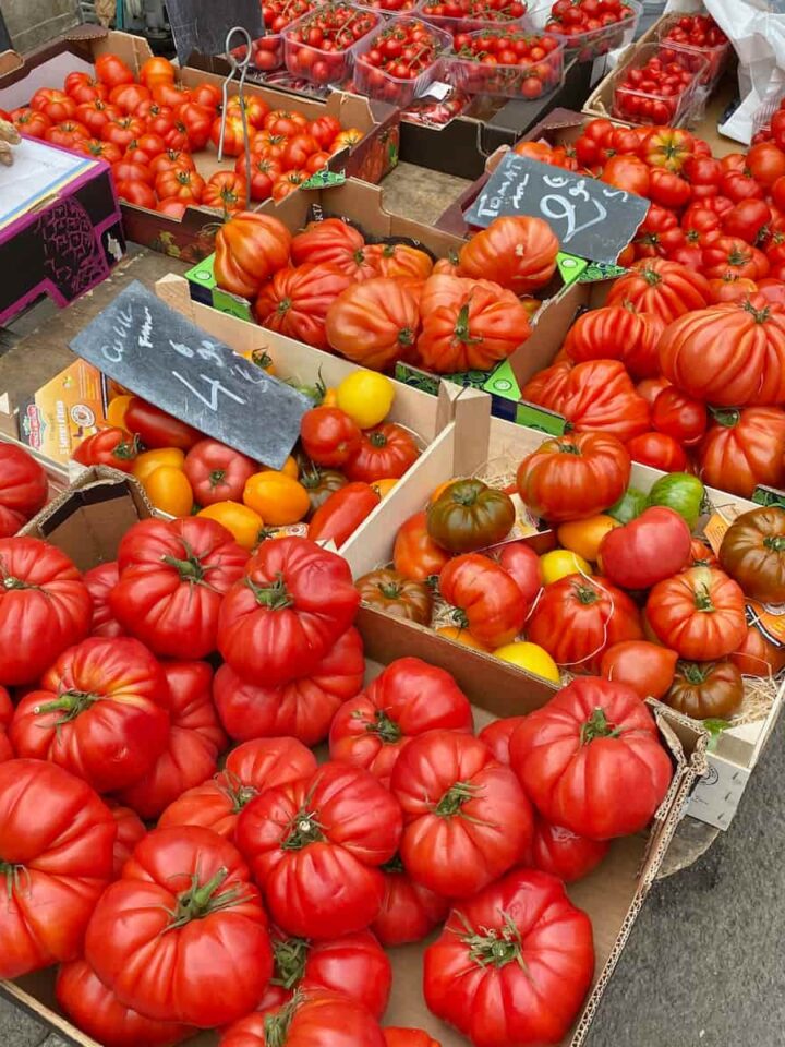 French market produce guide (Fruit and Vegetables)