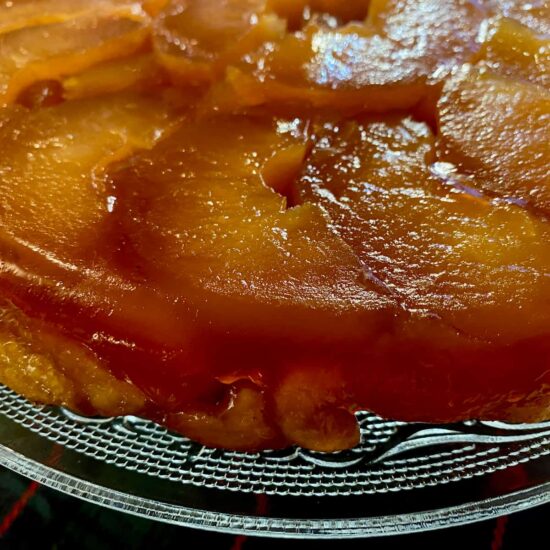 French Apple Custard Tart