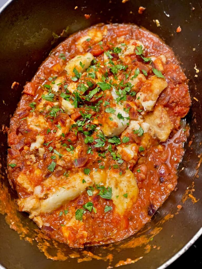 French Monkfish Stew Recipe (Lotte à L'Américaine)