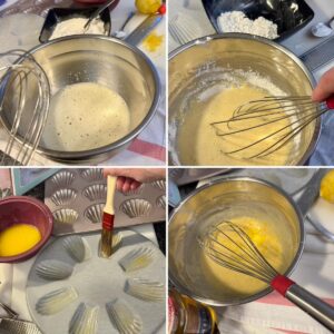 Classic French madeleine recipe with lemon